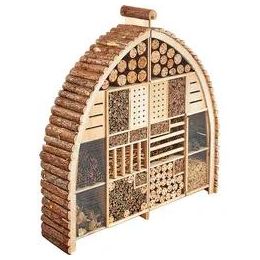 Tierhaus Locker "Luxury XXL", beige (natur), B:101cm H:109cm T:23cm, Massivholz, Tierh&auml;user, Insektenhotel
