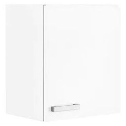 H&auml;ngeschrank Optifit "Odense", wei&szlig; (wei&szlig;, wei&szlig;), B:50cm H:57,6cm T:34,6cm, Schr&auml;nke, H&auml;ngeschrank, 50 cm breit, 57,6 cm hoch, mit 1 T&uuml;r