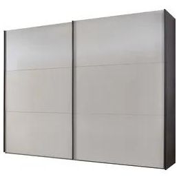 Schwebet&uuml;renschrank Wiemann "Korfu", grau, B:296,3cm H:217cm T:67cm, Schr&auml;nke, Schwebet&uuml;renschrank, hochwertige Beschl&auml;ge