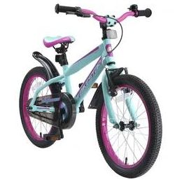 Kinderfahrrad Bikestar "Urban Jungle" Gr. 25, blau (beere, t&uuml;rkis), Fahrr&auml;der, Kinder, 25cm, 18 Zoll (45,72cm)