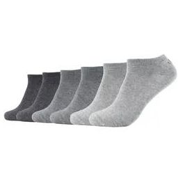Sneakersocken s.Oliver "originals", Herren, Gr. 39-42, grau (graut&ouml;ne, meliert), Baumwollmischung, meliert, normal, Socken Sneakersocken, mit weichem Bund