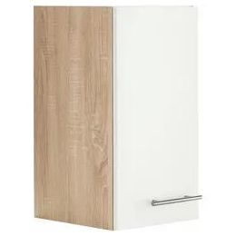 H&auml;ngeschrank Optifit "Kalmar", wei&szlig;, B:30cm H:58cm T:35cm, Schr&auml;nke, H&auml;ngeschrank, Breite 30 cm