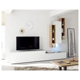 M&auml;usbacher Kommode M&Auml;USBACHER "Debra", wei&szlig; (wei&szlig; matt), B:162cm H:35cm T:42cm, Sideboards, Kommode