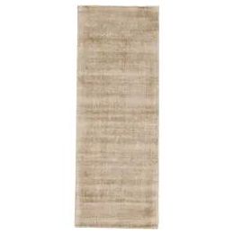 Teppich CarpetFine "Ava Viskoseteppich", beige, B:80cm H:13mm L:300cm, Viskose, Teppiche, Teppich, Seidenoptik, leichter Glanz, auch als L&auml;ufer erh&auml;ltlich