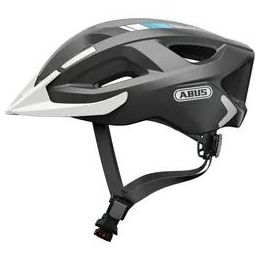 Fahrradhelm Abus "ADURO 2.0" Gr. L, grau (race grau), Helme, L Kopfumfang: 58cm - 62cm