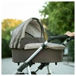 Kinderwagen-Insektenschutz Windhager, grau (anthrazit), B:130cm H:70cm L:33cm, Polyester, Sch&auml;dlingsschutznetze, BxH: 130x70 cm