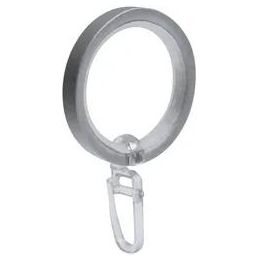 Gardinenring GOOD LIFE "Vau", grau (anthrazit), 10 Stk., Materialmix, Gardinenbefestigungen, f&uuml;r Stangen bis &Oslash; 20 mm