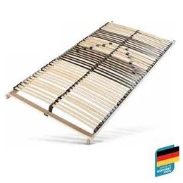 Lattenrost Beco "Heros Fix NV", beige, B:140cm H:7,5cm L:200cm, Lattenroste, Lattenrost, 7 Zonen-Luxus, H&auml;rteregulierung