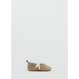 Mango Kids Schuh 'Clau' Gr&ouml;&szlig;e 15.5 beige