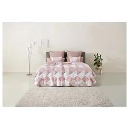 Tagesdecke OTTO HOME "Maris", rosa, B:140cm L:210cm, Baumwolle, Polyester, Tagesdecken, Tagesdecke im Landhausstil, f&uuml;r Kinder und Erwachsene