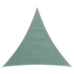Sonnensegel Windhager "Capri Dreieck", gr&uuml;n, B:500cm T:500cm, Polyethylen, Sonnensegel, 5x5x5m, olive