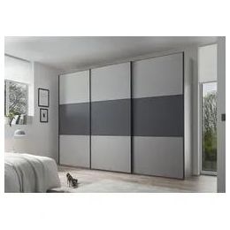 Schwebet&uuml;renschrank STAUD "Includo, Made in Germany", dekor saphir, vulkan, B:298cm H:222cm T:68cm, Holzwerkstoff, Schr&auml;nke, Schwebet&uuml;renschrank, Mit vier verschiedenen Ausstattungsvarianten