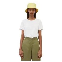 Marc O'Polo T-Shirt MARC O'POLO "T-shirt, short sleeve, round neck", Damen, Gr. S, wei&szlig;, Single Jersey, Obermaterial: 100% Baumwolle, Rundhals, Shirts T-Shirt