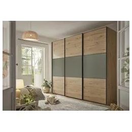 Schwebet&uuml;renschrank STAUD "Includo, Made in Germany", artisan eiche, salbei, B:298cm H:222cm T:68cm, Holzwerkstoff, Schr&auml;nke, Schwebet&uuml;renschrank