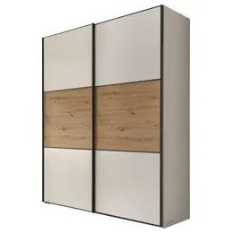 Schwebet&uuml;renschrank STAUD "Includo, Made in Germany", wei&szlig; (dekor wei&szlig;, artisan eiche), B:225cm H:222cm T:68cm, Holzwerkstoff, Schr&auml;nke, Schwebet&uuml;renschrank, Mit vier verschiedenen Ausstattungsvarianten