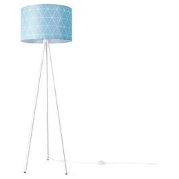 Paco Home Stehlampe "Trina Stella", wei&szlig;, H: 148,5cm, Leuchten, Standleuchte Wohnzimmer Schlafzimmer E27 Skandi Pink Grau Blau Deko, Stehlampe