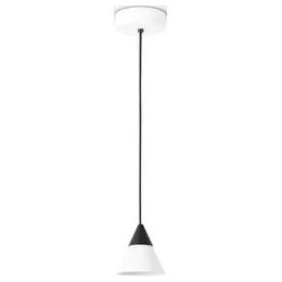 Paco Home Pendelleuchte "CLEA", wei&szlig;, &Oslash; 10cm H: 10,5cm, Leuchten, LED H&auml;ngelampe Wohnzimmer Esszimmer K&uuml;chenlampe H&auml;ngend, Pendelleuchte