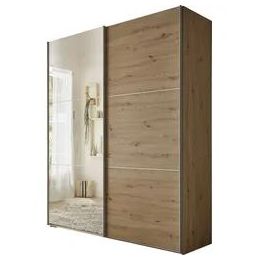 Schwebet&uuml;renschrank STAUD "Includo_Minisystem_07_2-t&uuml;rig, Made in Germany", dekor artisan eiche, B:188cm H:222cm T:68cm, Holzwerkstoff, Schr&auml;nke, Schwebet&uuml;renschrank, Mit vier verschiedenen Ausstattungsvarianten