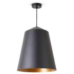 Paco Home Deckenleuchte "JACKSON", schwarz, &Oslash; 36,5cm H: 43cm, Leuchten, Wohnzimmer Arbeitszimmer Pulverbeschichtet Industrial Design E27, Pendellampe Esszimmerlampe Pendelleuchte