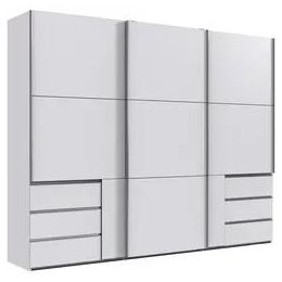 Schwebet&uuml;renschrank wimex "Level by fresh to go", wei&szlig;, B:300cm H:236cm T:65cm, Schr&auml;nke, Schwebet&uuml;renschrank