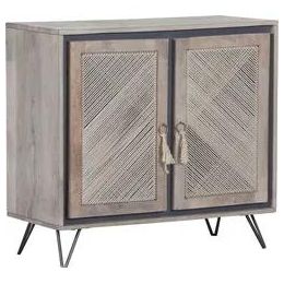 Kommode GUTMANN FACTORY, beige (natur), B:90cm H:85cm T:40cm, Sideboards, Kommode