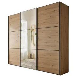 Schwebet&uuml;renschrank STAUD "Includo, Made in Germany", dekor artisan eiche, B:249cm H:222cm T:68cm, Holzwerkstoff, Schr&auml;nke, Schwebet&uuml;renschrank, Mit vier verschiedenen Ausstattungsvarianten