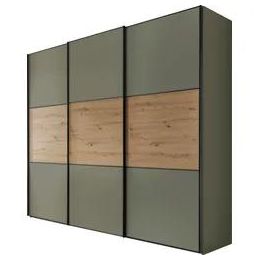 Schwebet&uuml;renschrank STAUD "Includo, Made in Germany", dekor salbei, artisan eiche, B:280cm H:222cm T:68cm, Holzwerkstoff, Schr&auml;nke, Schwebet&uuml;renschrank, mit vier verschiedenen Ausstattungsvarianten