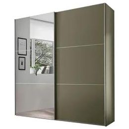 Schwebet&uuml;renschrank STAUD "Includo, Made in Germany", dekor salbei, B:200cm H:222cm T:68cm, Holzwerkstoff, Schr&auml;nke, Schwebet&uuml;renschrank, vier verschiedene Ausstattungsvarianten