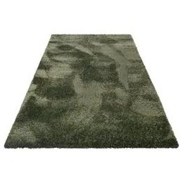 Hochflor-Teppich Esprit "YOGI ESP-096", gr&uuml;n, B:160cm H:50mm L:225cm, Polyester, Teppiche, L&auml;ufer, flauschiger weicher Flor aus 100% recyceltem PET, Wohnzimmer