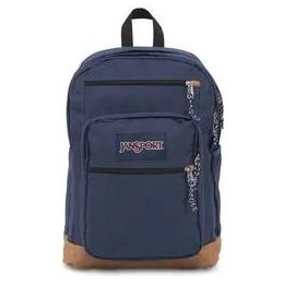 Freizeitrucksack JanSport "Cool Student", Gr. B/H/T: 33cm x 43cm x 25cm, blau (navy), Polyester, Rucks&auml;cke Freizeitrucksack, mit Laptopfach