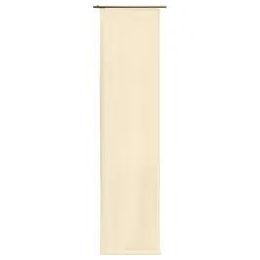Schiebegardine WIRTH "Umea" Gr. 1, beige (hellbeige), B:60cm H:145cm, Jacquard, Polyester, Gardinen