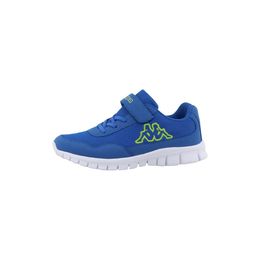 Kappa Sneaker 'Iwa' Jungen Gr&ouml;&szlig;e 36 royalblau / apfel