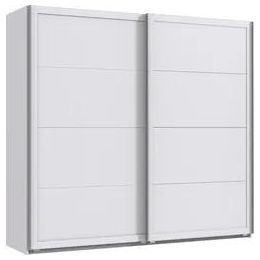 Schwebet&uuml;renschrank wimex "Chalet", wei&szlig;, B:225cm H:208cm T:65cm, Holzwerkstoff, Schr&auml;nke, Schwebet&uuml;renschrank, in Landhausoptik, 180 oder 225cm breit