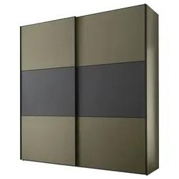 Schwebet&uuml;renschrank STAUD "Includo, Made in Germany", dekor salbei, vulkan, B:188cm H:222cm T:68cm, Holzwerkstoff, Schr&auml;nke, Schwebet&uuml;renschrank, Mit vier verschiedenen Ausstattungsvarianten