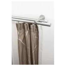 Gardinenstange Garesa "EASY", silber (silberfarben), B:65cm L:210cm &Oslash;:20mm, Aluminium, Gardinenstangen