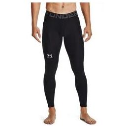 Lauftights Under Armour "Under Armour LEGGINGS", Herren, Gr. XS, N-Gr, schwarz, Jersey, Obermaterial: 79% Polyester, 21% Elasthan, Hosen, f&uuml;r Training und Sport, aus leichtem Material, mit Elasthan-Anteil