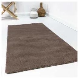 Wollteppich Esprit "Greenwood Rug, ESP-24391", grau (taupe), B:70cm H:2mm L:140cm, Wolle, Teppiche, modern, kuschelig aus Schurwolle, pflegeleicht, Wohn-, Schlafzimmer