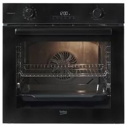 Beko Einbaubackofen "BBIS17300BCS", Energieeffizienz: A (A+++-D), schwarz, B:59,4cm H:59,5cm T:56,7cm, Back&ouml;fen, Dampf f&uuml;r knusprige Kruste & fluffiges Inneres dank SteamAdd, Einbaubackofen
