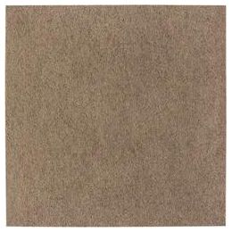 Teppichfliese ANDIAMO "Abbo, selbstklebend", beige, B:40cm H:4mm L:40cm, Obermaterial: 100% Polypropylen, Teppiche, Bodenschutz, quadaratisch 40x40 cm, 25er Set, 50er Set, 100er Set