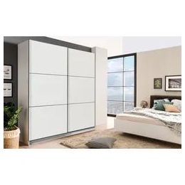 Schwebet&uuml;renschrank Inosign "Sierra klassischer Kleiderschrank W&auml;scheschrank 179 oder 217cm breit", wei&szlig;, B:217cm H:210cm T:62,5cm, Holzwerkstoff, Schr&auml;nke, Schwebet&uuml;renschrank, mit kompletter Inneneinteilung, FSC-zertifizierter Holzwerkstoff