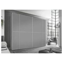 Schwebet&uuml;renschrank STAUD "Sonett 200, Made in Germany", grau (hellgrau), B:298cm H:222cm T:68cm, Holzwerkstoff, Schr&auml;nke, Schwebet&uuml;renschrank, mit vier verschiedenen Ausstattungsvarianten