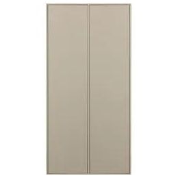 Mehrzweckschrank Woood "Daily Garderobenschrank", beige, B:100cm H:200cm T:58cm, FSC-zertifizierter Holzwerkstoff, Schr&auml;nke, Mehrzweckschrank, mit Push-to-Open Funktion, H&ouml;he 200 cm, Breite 50 oder 100 cm