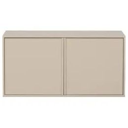 Schrankaufsatz Woood "Daily Aufsatz f&uuml;r den passenden Mehrzweckschrank", beige, B:100cm H:50cm T:58cm, FSC-zertifizierter Holzwerkstoff, M&ouml;belaufs&auml;tze, Schrankaufsatz, Push-to-Open-Funktion, H&ouml;he 50 cm, Breite 50 oder 100 cm