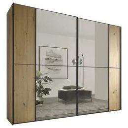 Schwebet&uuml;renschrank STAUD "Sonett 220G, Made in Germany", artisan eiche, B:249cm H:240cm T:68cm, Holzwerkstoff, Schr&auml;nke, Schwebet&uuml;renschrank, mit vier verschiedenen Ausstattungsvarianten