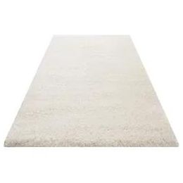 Hochflor-Teppich Wecon Home BASICS "Smilla" Gr. 6, beige (creme, wei&szlig;), B:200cm H:50mm L:290cm, Kunstfaser, Teppiche, Wohnzimmer