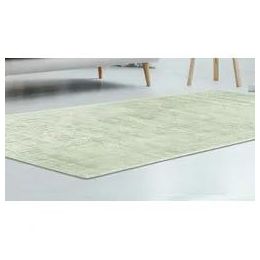 Teppich Padiro "Karma 125", gr&uuml;n (mint), B:120cm H:8mm L:170cm, Viskose, Teppiche, Teppich, Handgewebter Teppich mit 3D-Design, weiche Haptik, pflegeleicht
