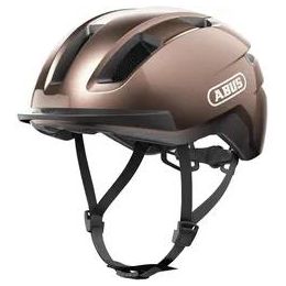 Fahrradhelm Abus "PURL-Y" Gr. L, braun (metallic copper), Helme, L Kopfumfang: 57cm - 61cm