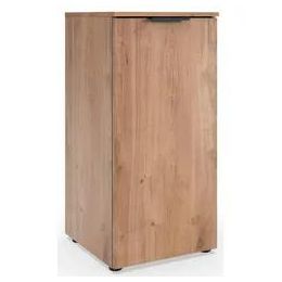 Kommode wimex "Level by fresh to go", braun (plankeneiche nachbildung), B:41cm H:92cm T:41cm, Holzwerkstoff, Sideboards, Kommode, 1-t&uuml;rig mit soft-close Funktion, 41cm breit, 92cm hoch