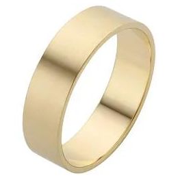 Trauring Firetti "Schmuck Geschenk Gold 375 Hochzeit Ehering Trauring "LIEBE" Gr. 21, gold (gelbgoldfarben), Fingerringe, Damen, 21, ohne Brillanten, Gelbgold 375, 6mm, Trauring, Made in Germany, wahlweise mit oder ohne Brillanten