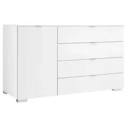 Kombikommode STAUD "Includo, Made in Germany", transparent (wei&szlig;), B:120cm H:77cm T:40cm, Sideboards, Kombikommode